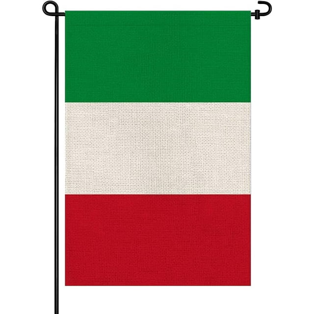 USA Flag American Garden Flags 12x18 Double-Sided Small Burlap Yard ...