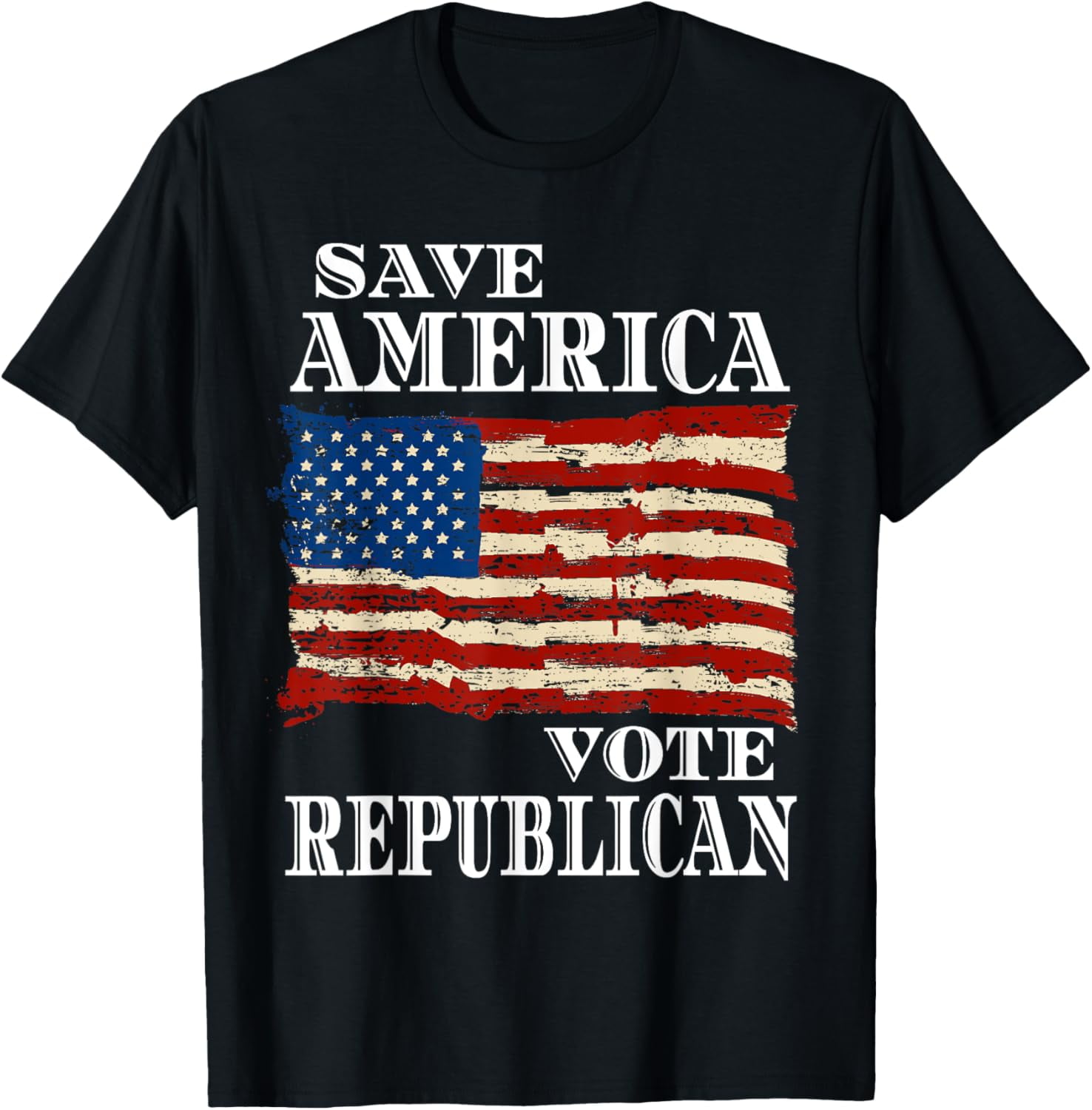 USA Flag Save America Pro Conservative United States Meme T-Shirt ...