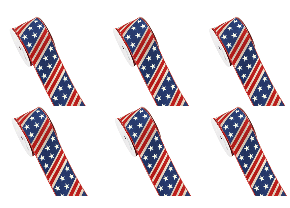 USA Flag Star-Striped Bunting – Patriotic Independence Day Decor, Red ...