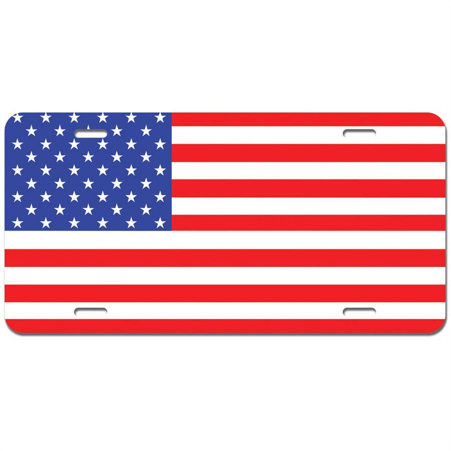 Patriotic License Plates