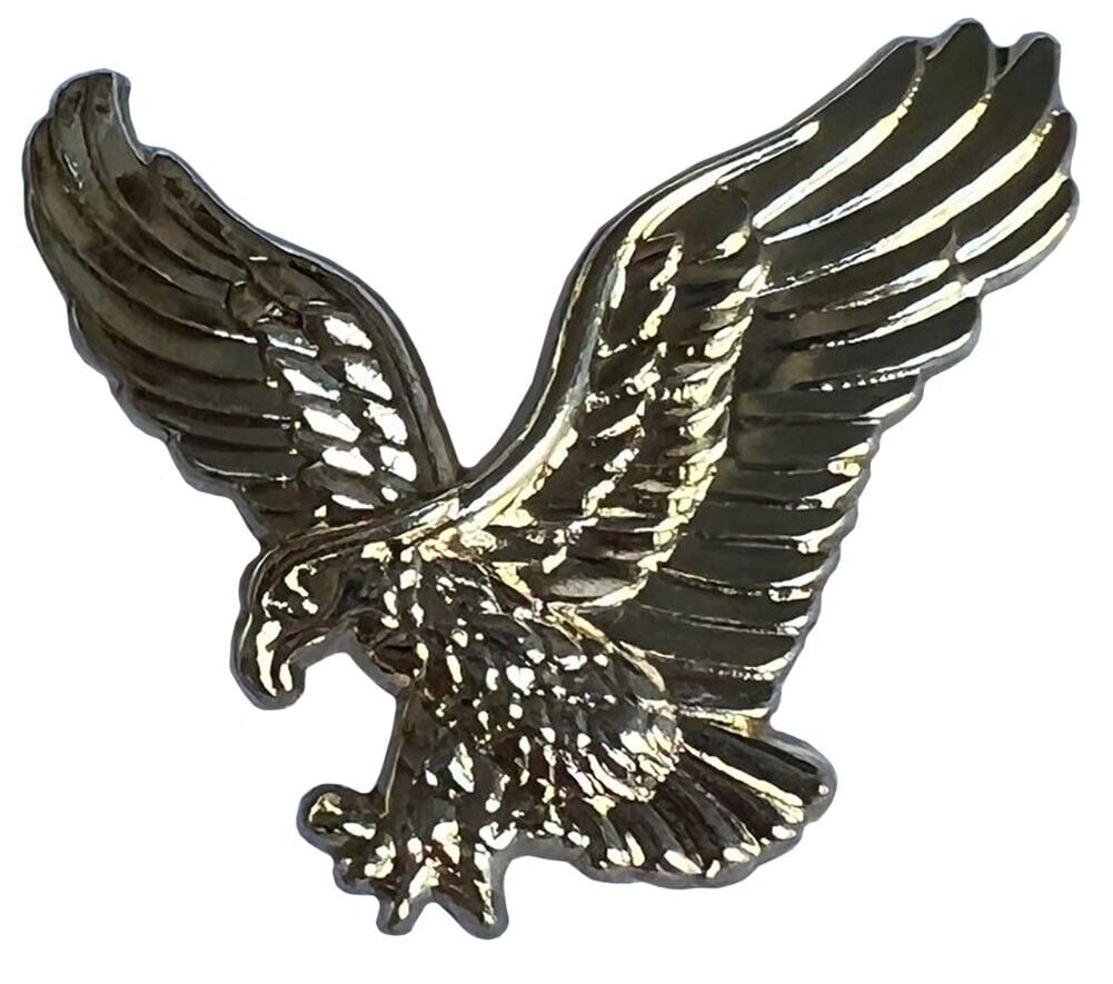 USA Flying Eagle Gold Color Motorcycle Hat Cap Lapel Pin - Walmart.com