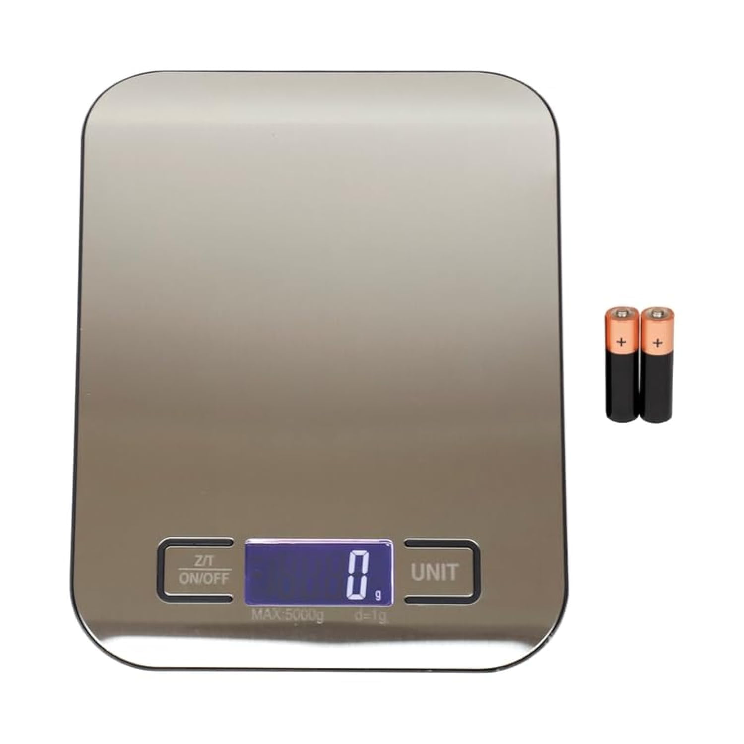 USA Food Scale, Stainless Steel Digital for Grams and Ounces, for ...