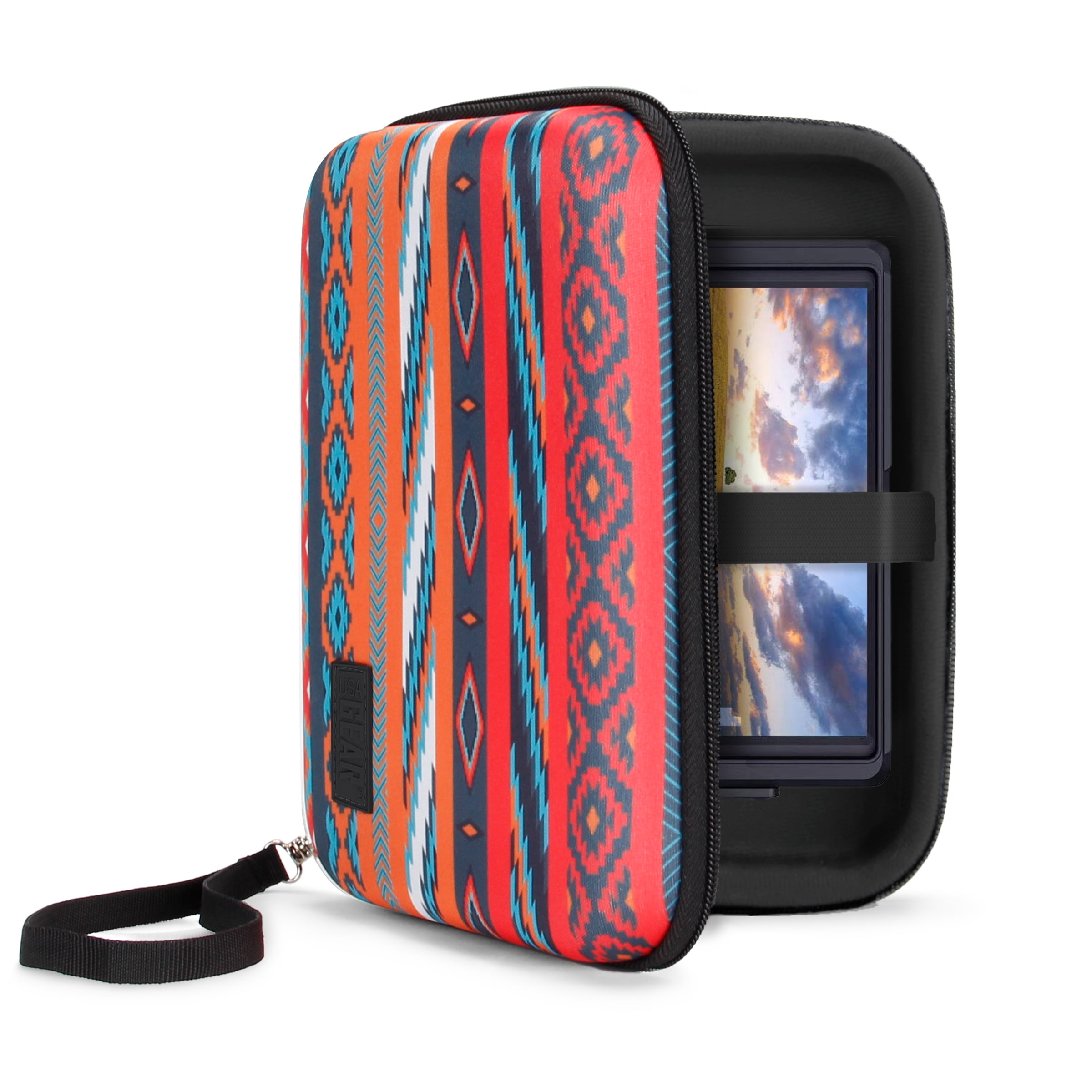 USA GEAR 7.5 Inch Hard Shell Camera Monitor Case - Portable Video ...