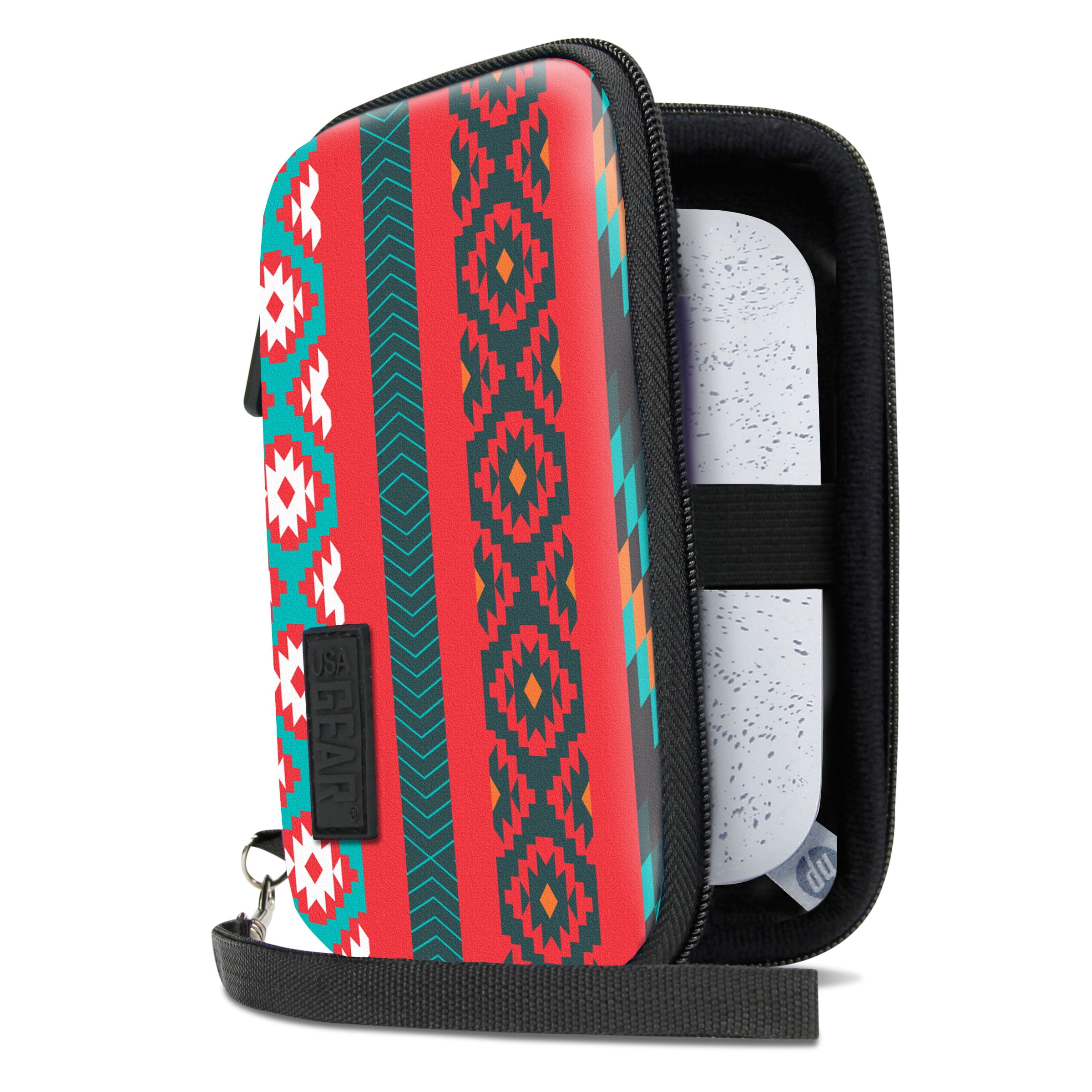 USA GEAR Portable Mobile Printer Case Compatible with HP Sprocket 2x3 ...
