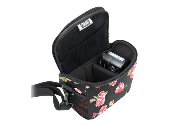 USA GEAR QIL Durable Protective Camera Bag, Floral - Walmart.com