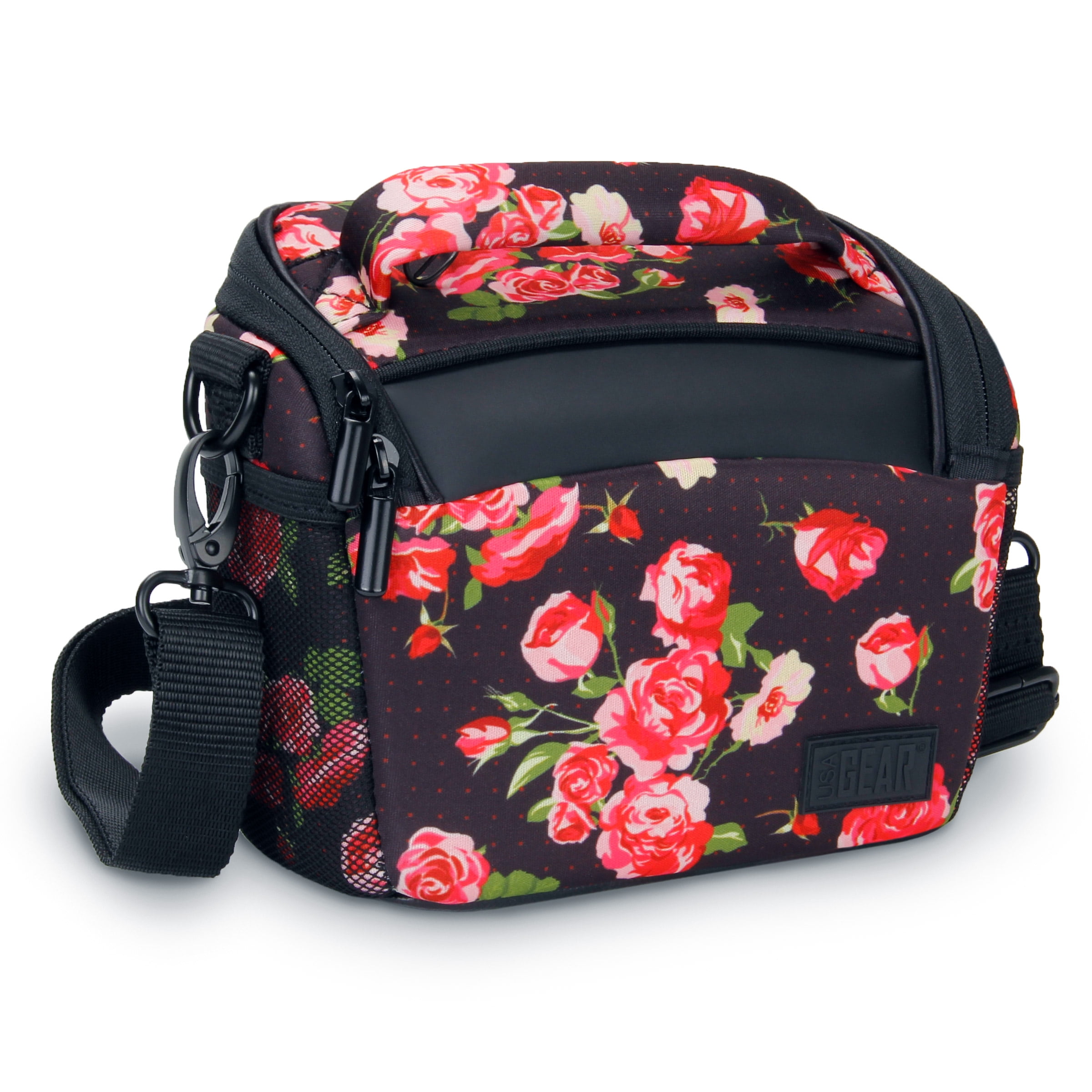 USA GEAR QIL Durable Protective Camera Bag, Floral - Walmart.com