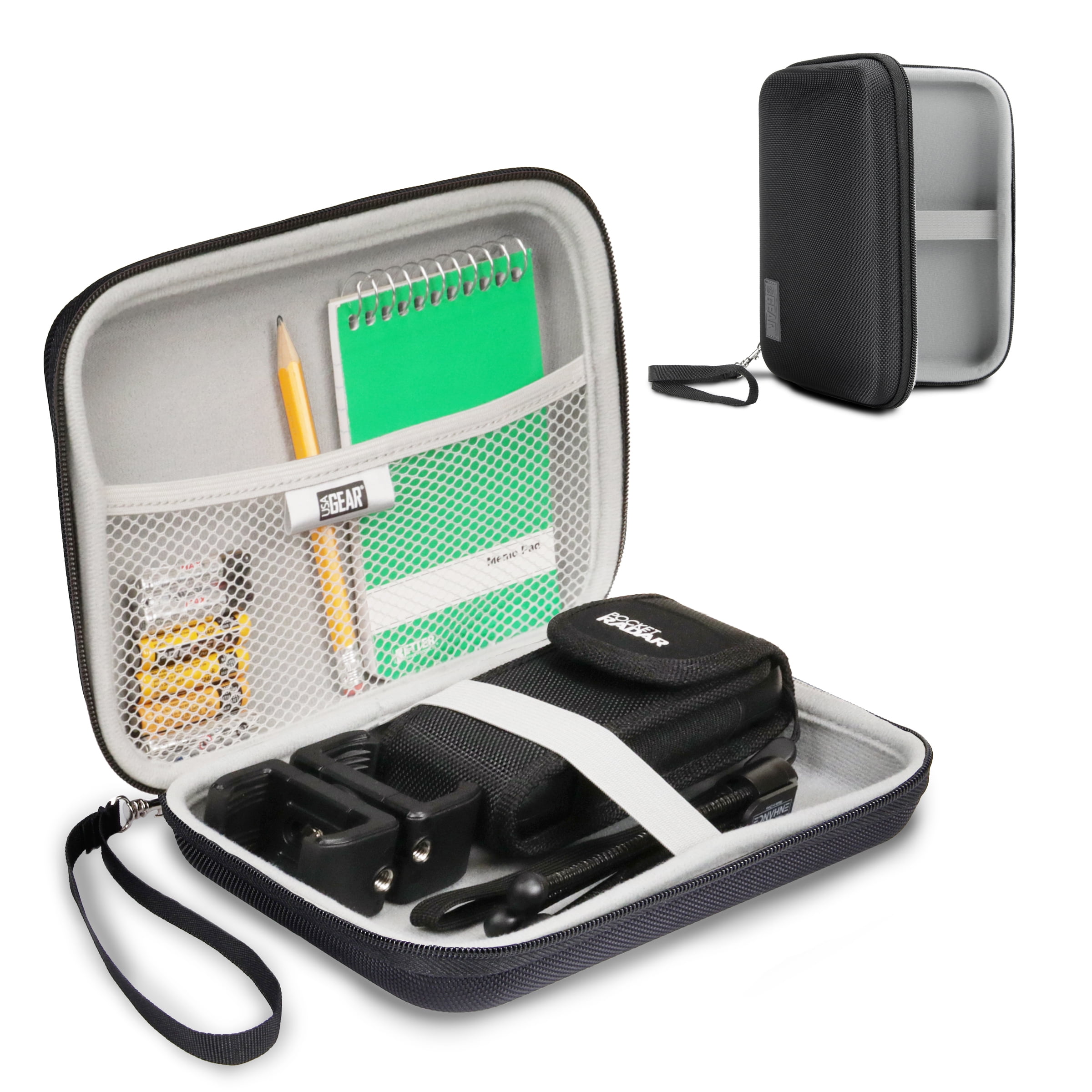 USA GEAR Travel Hard Case for Baseball Speed Radar Device Compatible ...