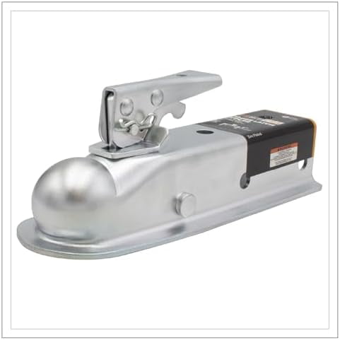 USA GH 25153 Straight Tongue Trailer Coupler for 2-Inch Channel, 2-in ...