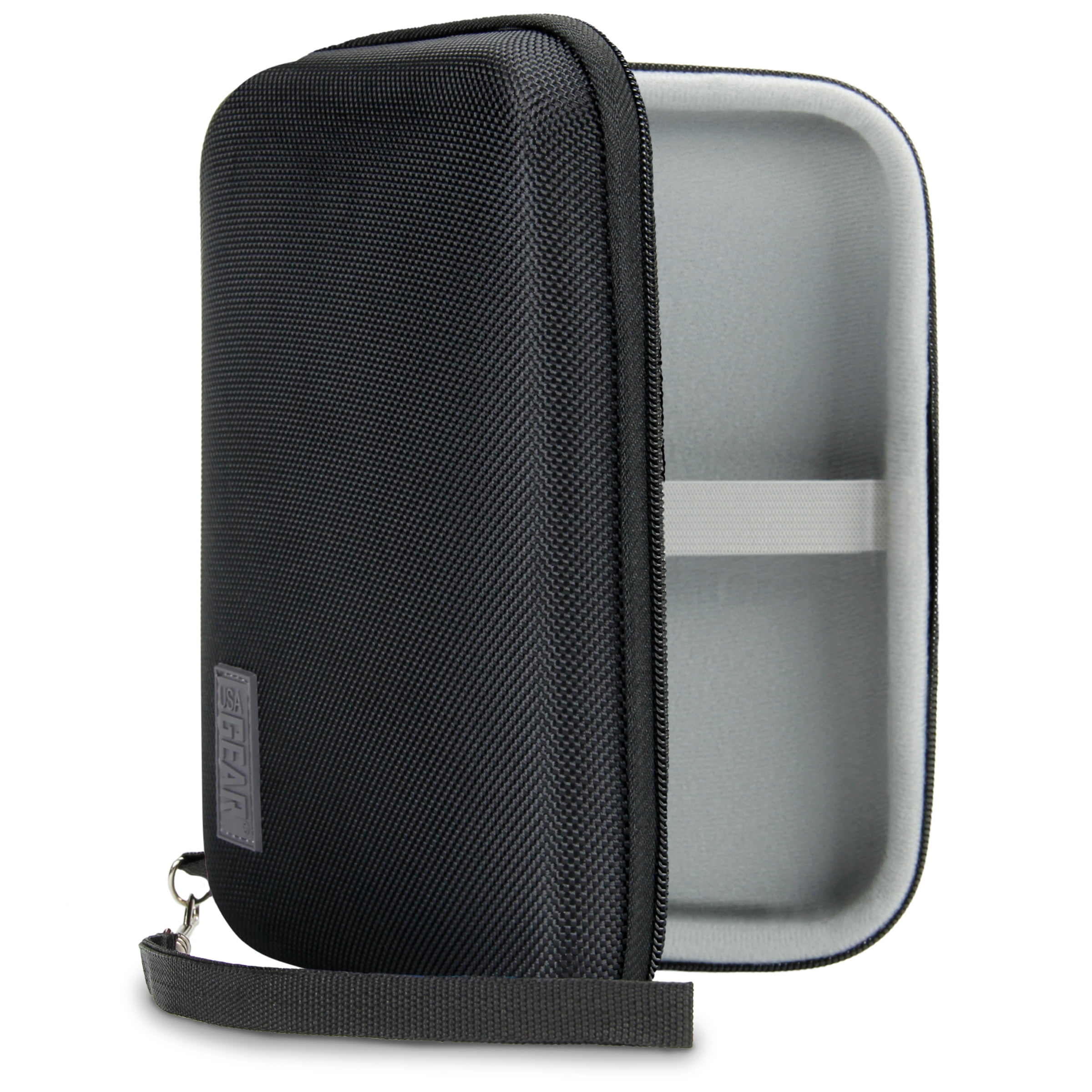 USA Gear 7.5 Inch Hard Shell Electronics Organizer - Compatible with ...