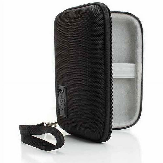 USA Gear Hard Shell Electronics Carrying Case with Scratch-Resistant ...