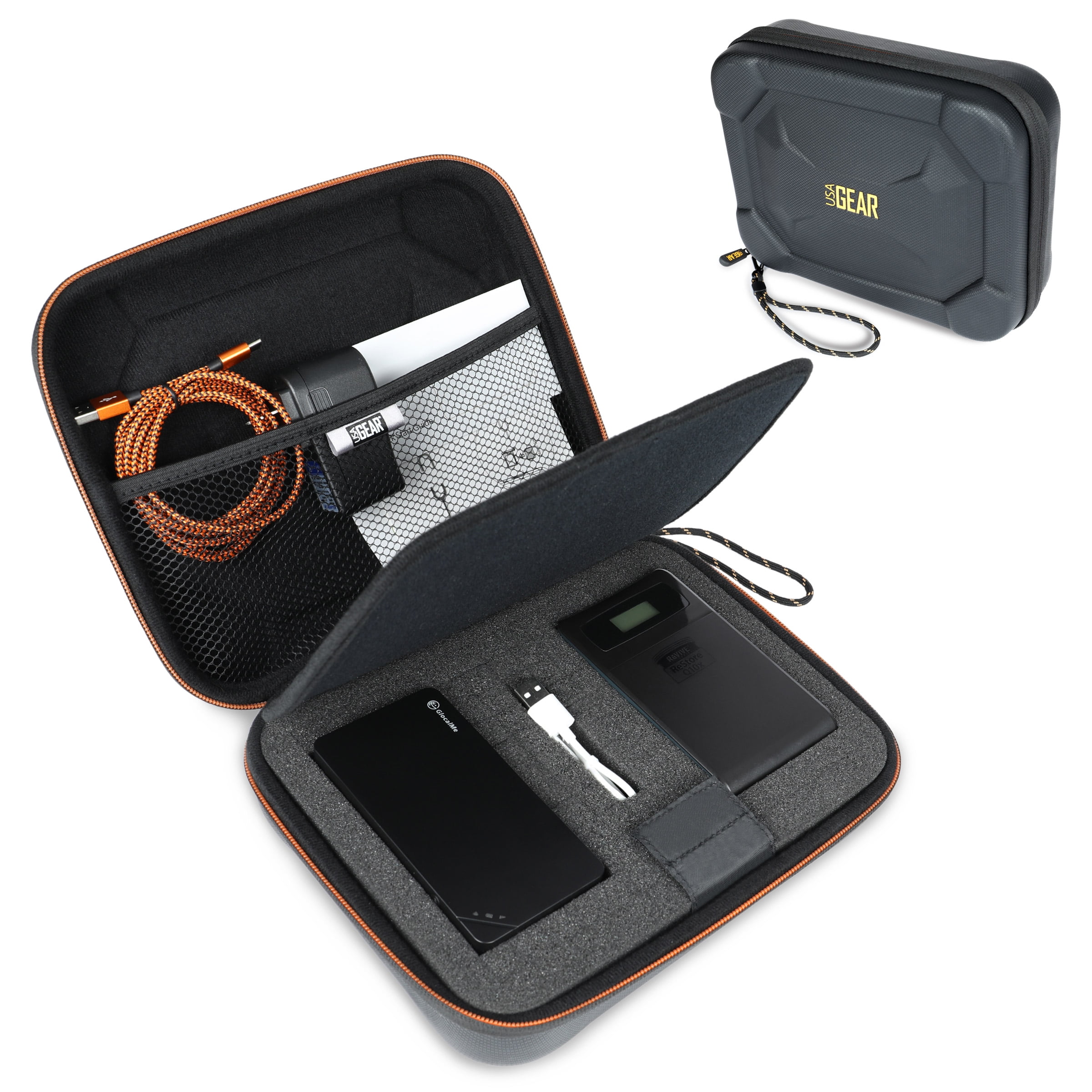 USA Gear Large Portable Wifi Hotspot Travel Case, Lightweight ...