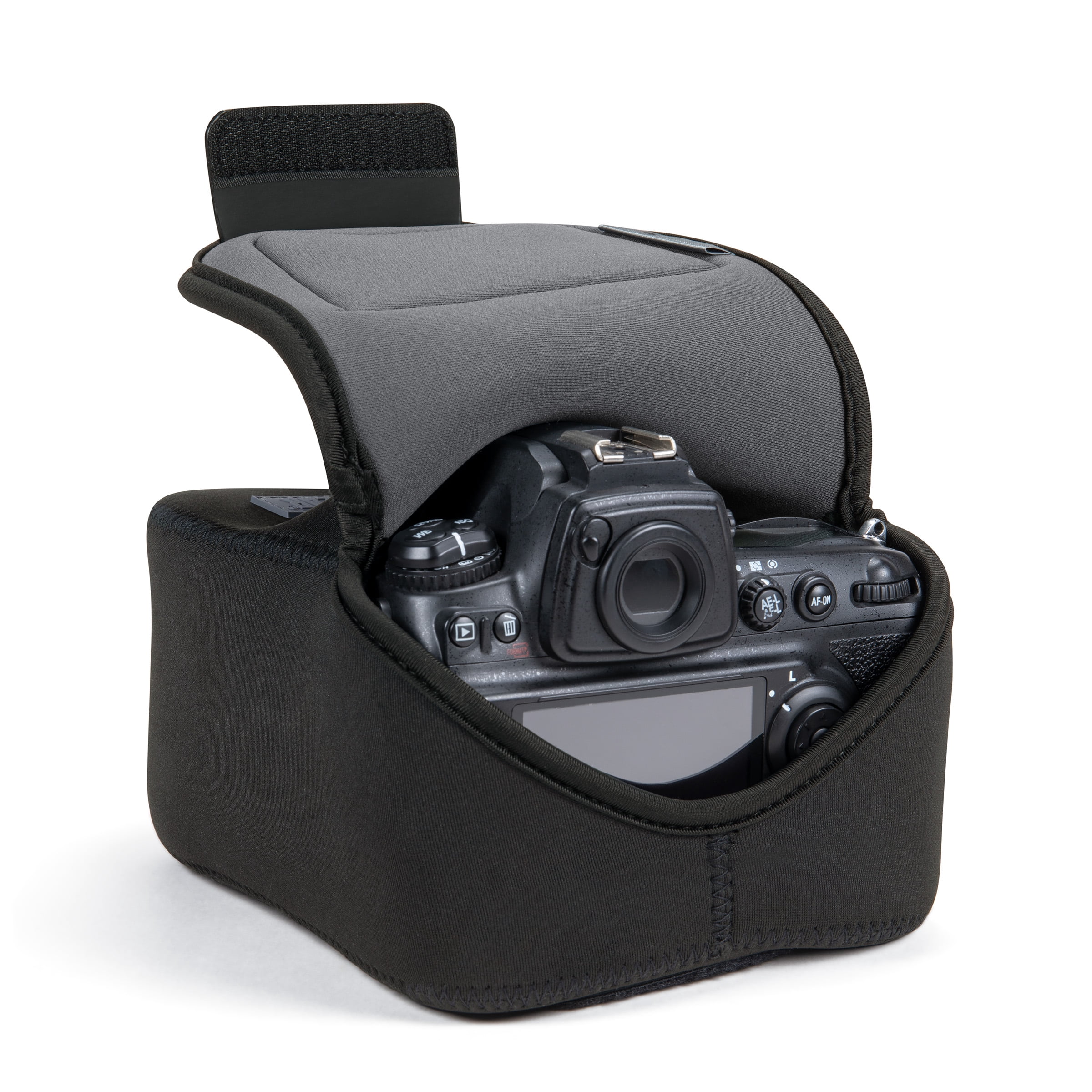 USA Gear Neoprene Camera Sleeve (Large) for Mid-Size SLRs with Zipper ...