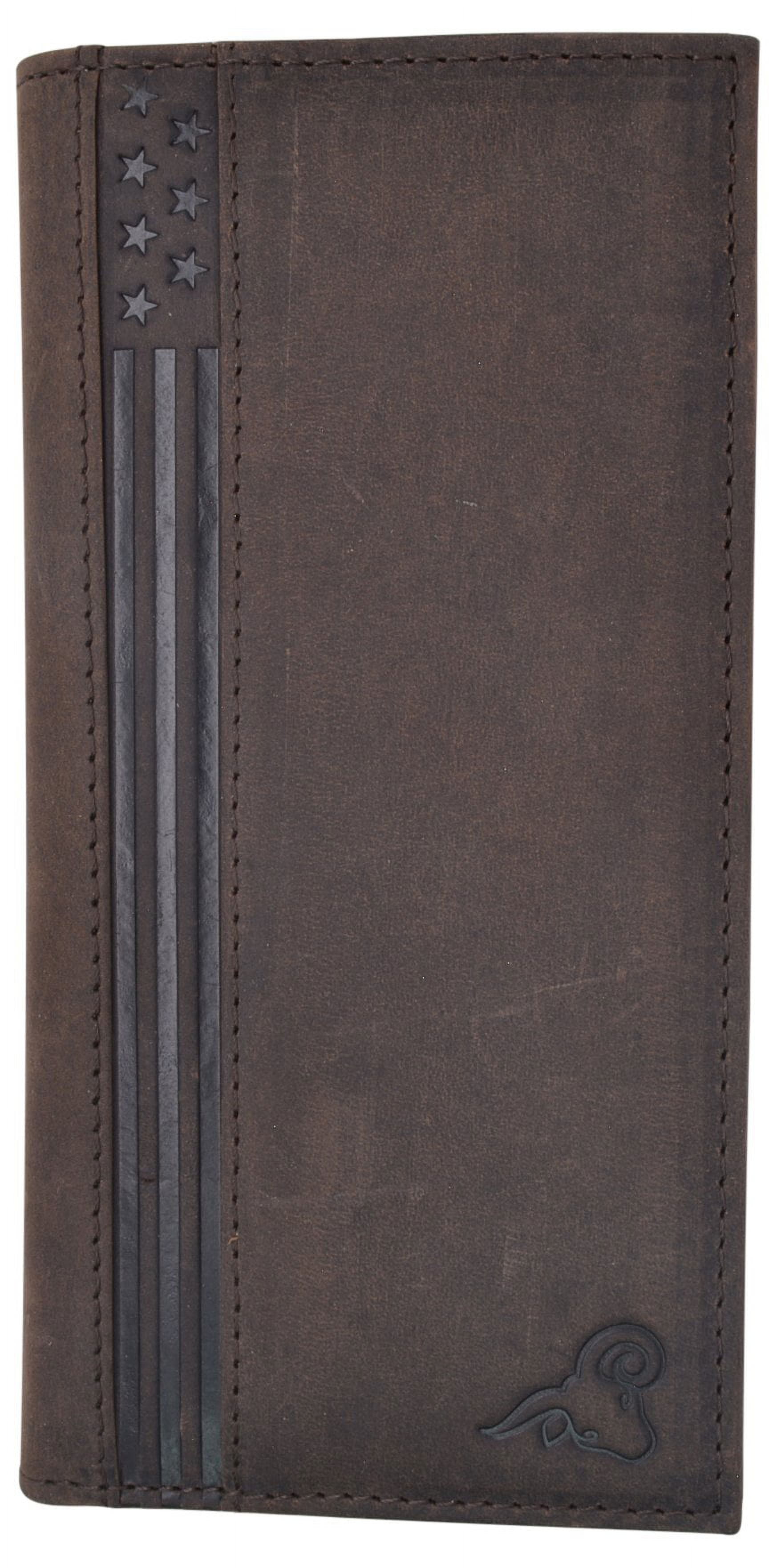USA Genuine Leather Checkbook Cover For Men & Women Checkbook Holder ...