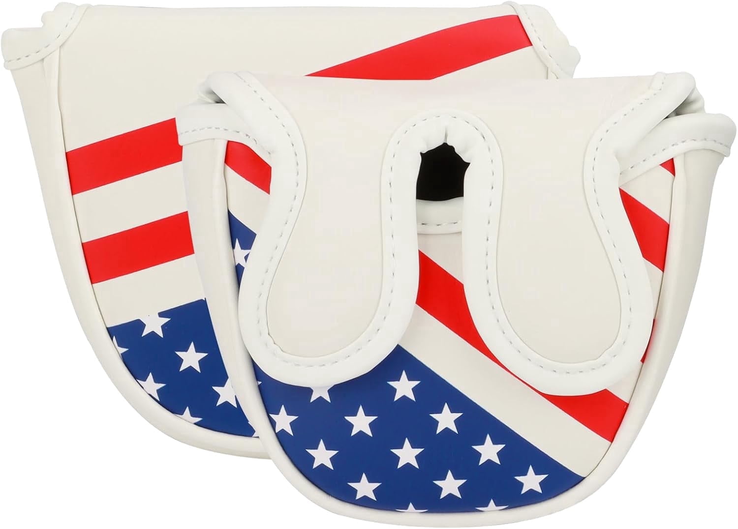 USA Golf Mallet Putter Cover Headcover Stars and Stripes Mallet Big ...