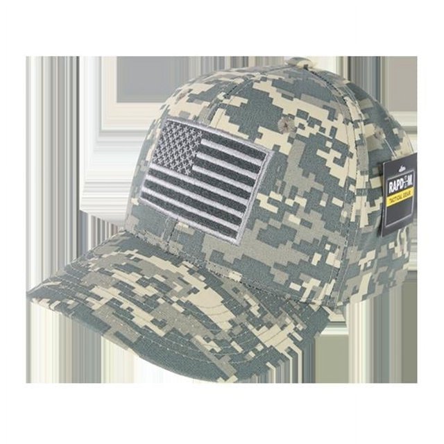 USA Graphic Ripstop Cap, Army Combat Uniform - One Size - Walmart ...