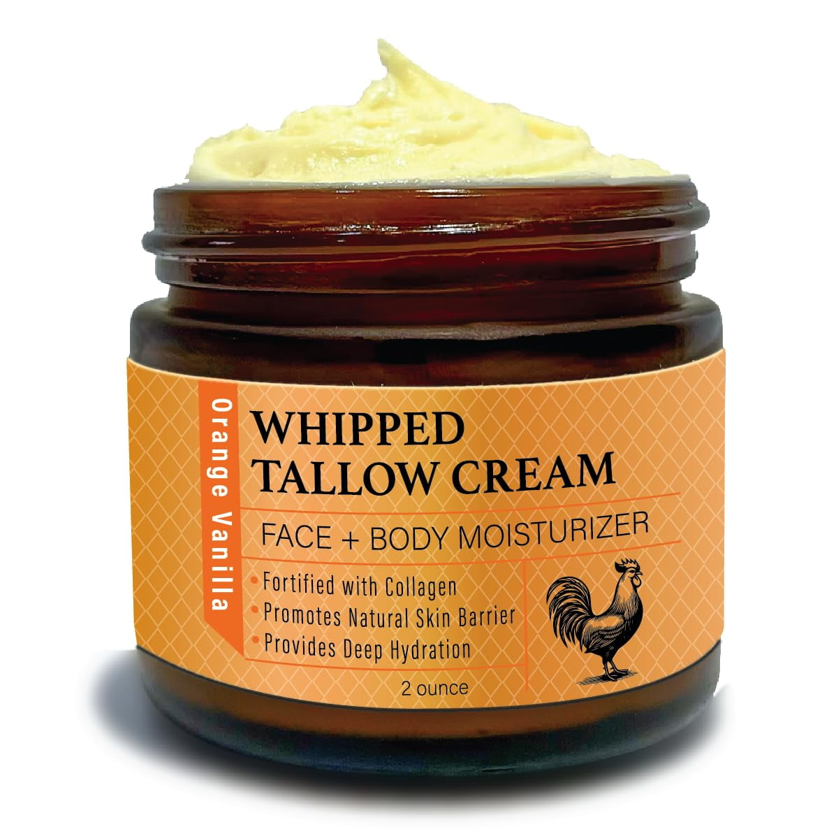 USA Handmade Whipped Chicken Tallow Cream - Packed with Organic Face ...