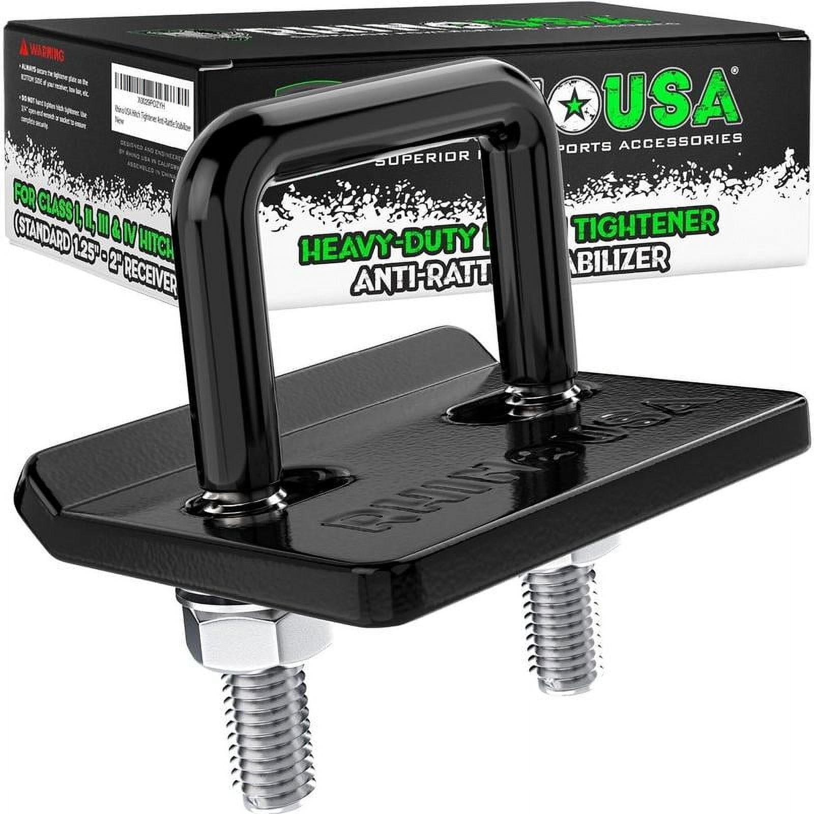 USA Hitch Tightener Anti-Rattle Clamp - Heavy Duty Steel Stabilizer for ...