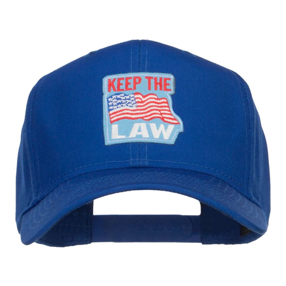 USA Keep the Law Patched Cap - Royal OSFM - Walmart.com