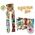 "USA Kitty Kick Stick Catnip Kickers - 11"" Handmade Toys Set of 2 ...