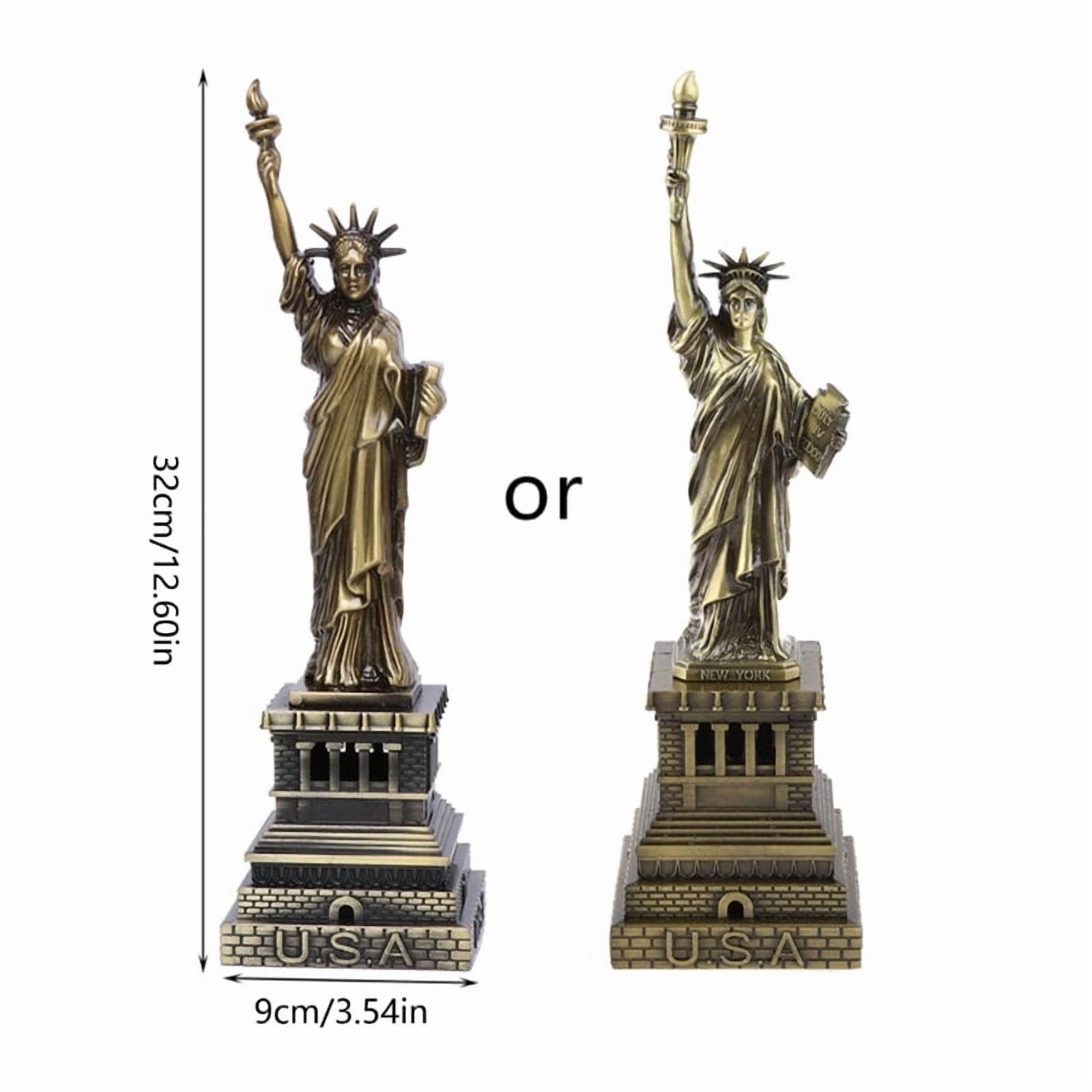 USA Landmarks Statue of Liberty Metal Model Desk Decoration Gadget ...