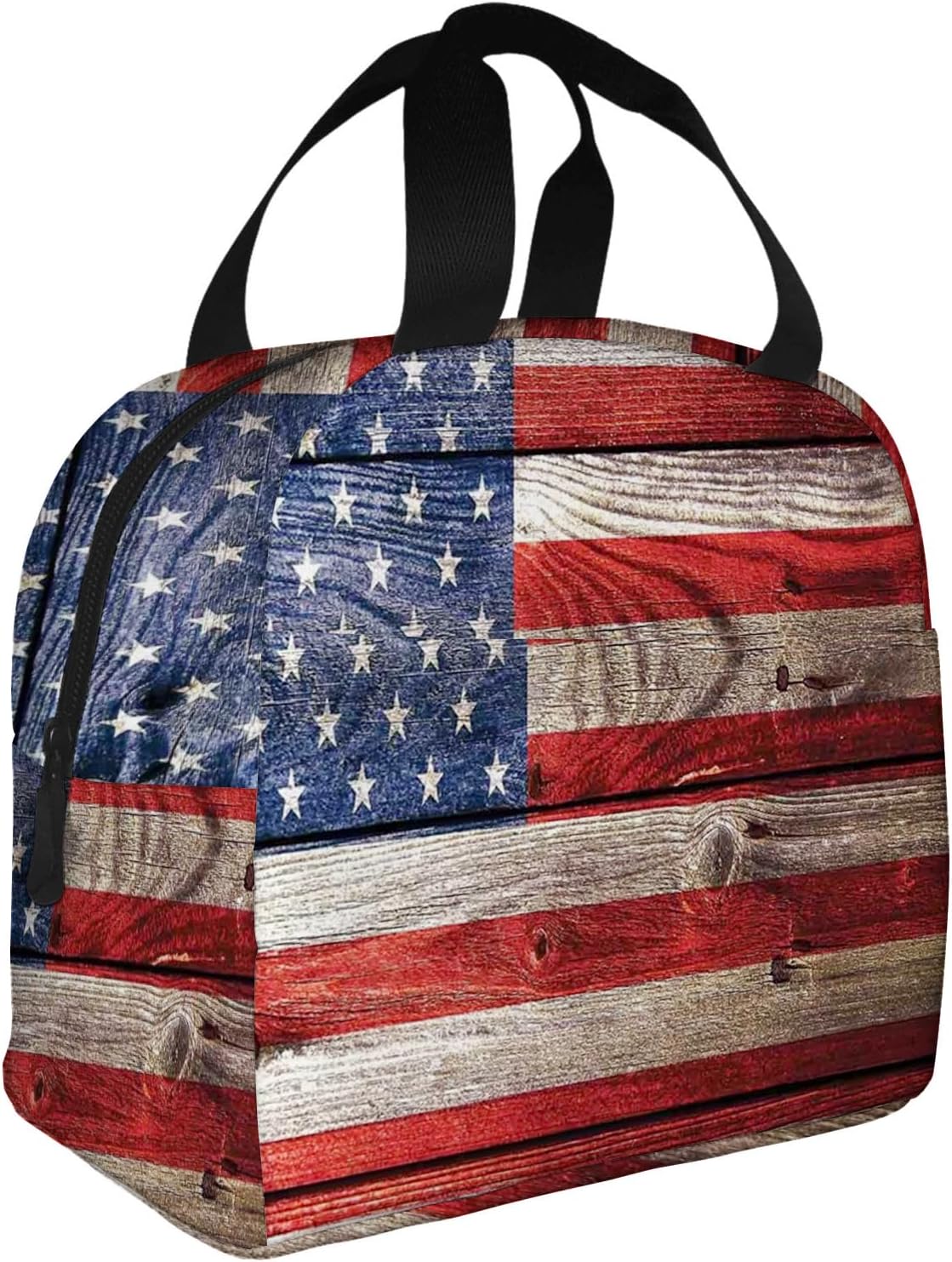 USA Lunch Box For Women & Men,Fourth of July Independence Day Retro ...