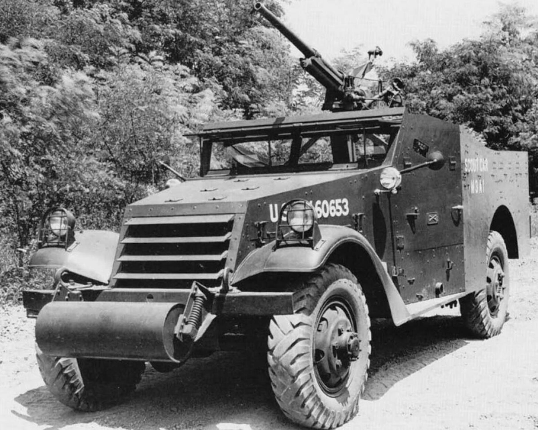 Usa M3 Armored Scout Car Ww2 Wwii Glossy Poster Picture Photo Print ...