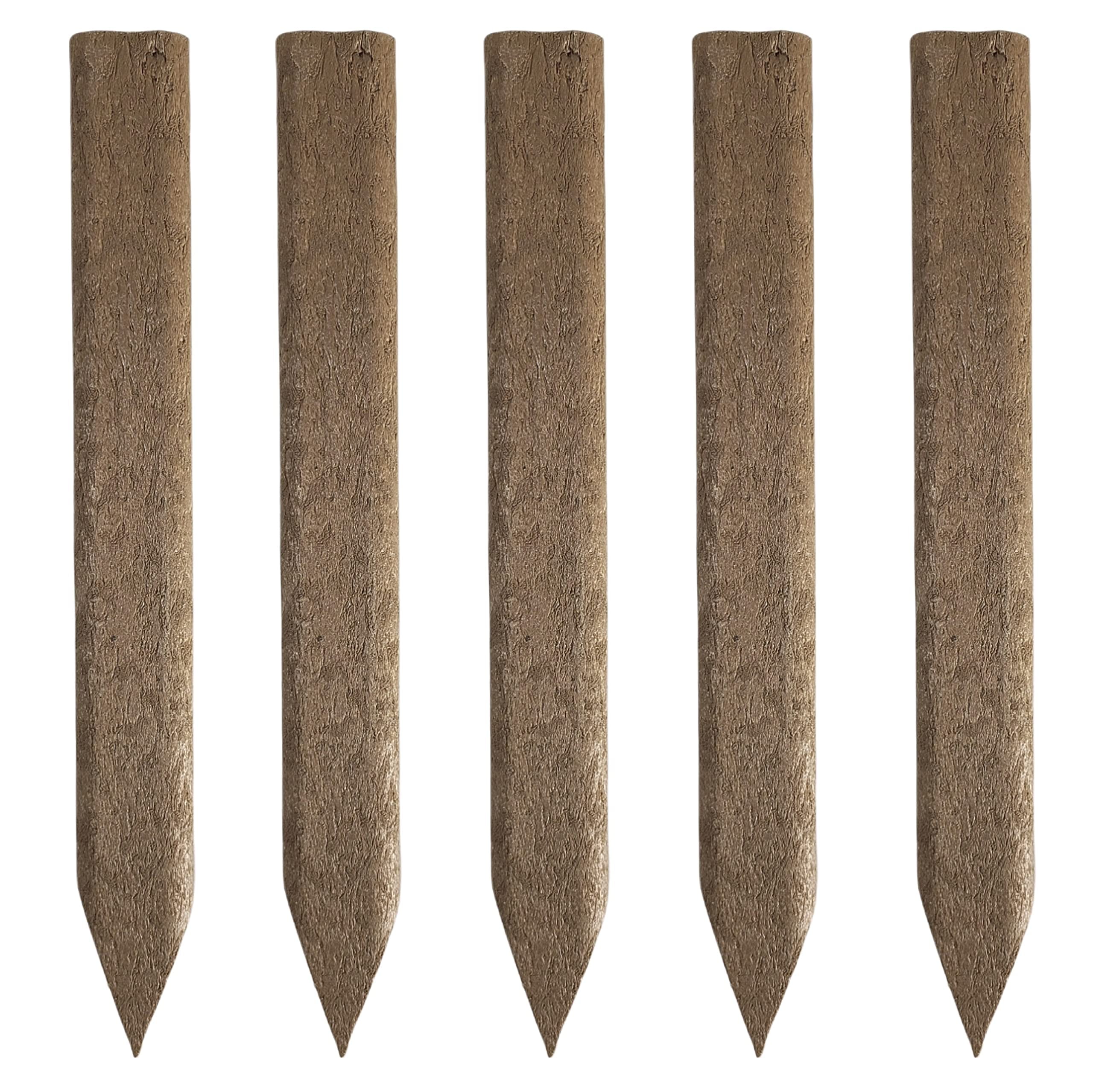 USA MADE - 10-PACK Heavy Duty, Brown Landscape Lawn & Garden Border ...