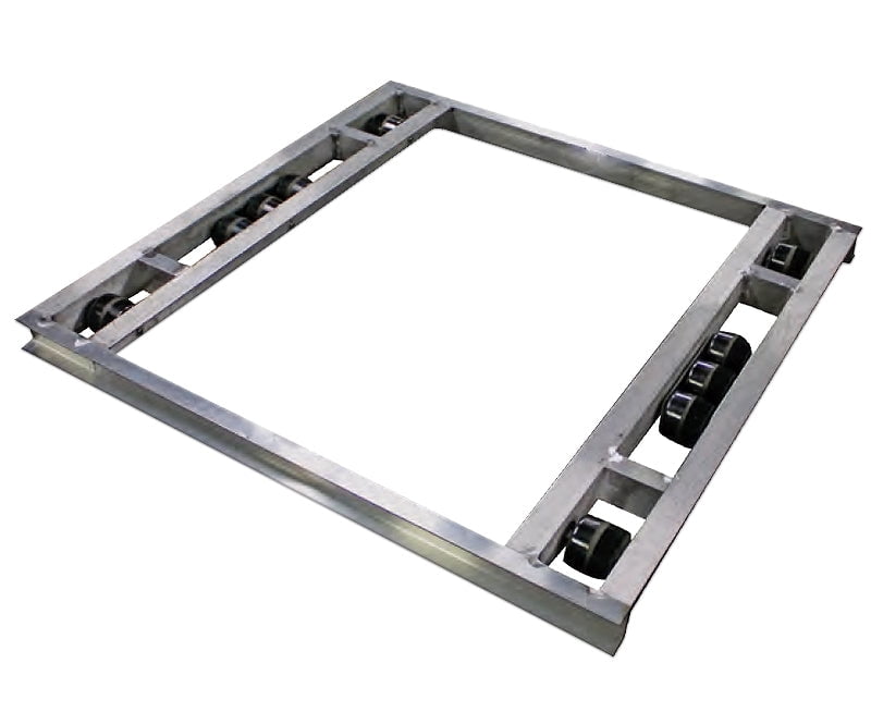 USA-Made Heavy-Duty Pallet Dolly - 48"x48" - 8000 Lb Capacity, 10 ...