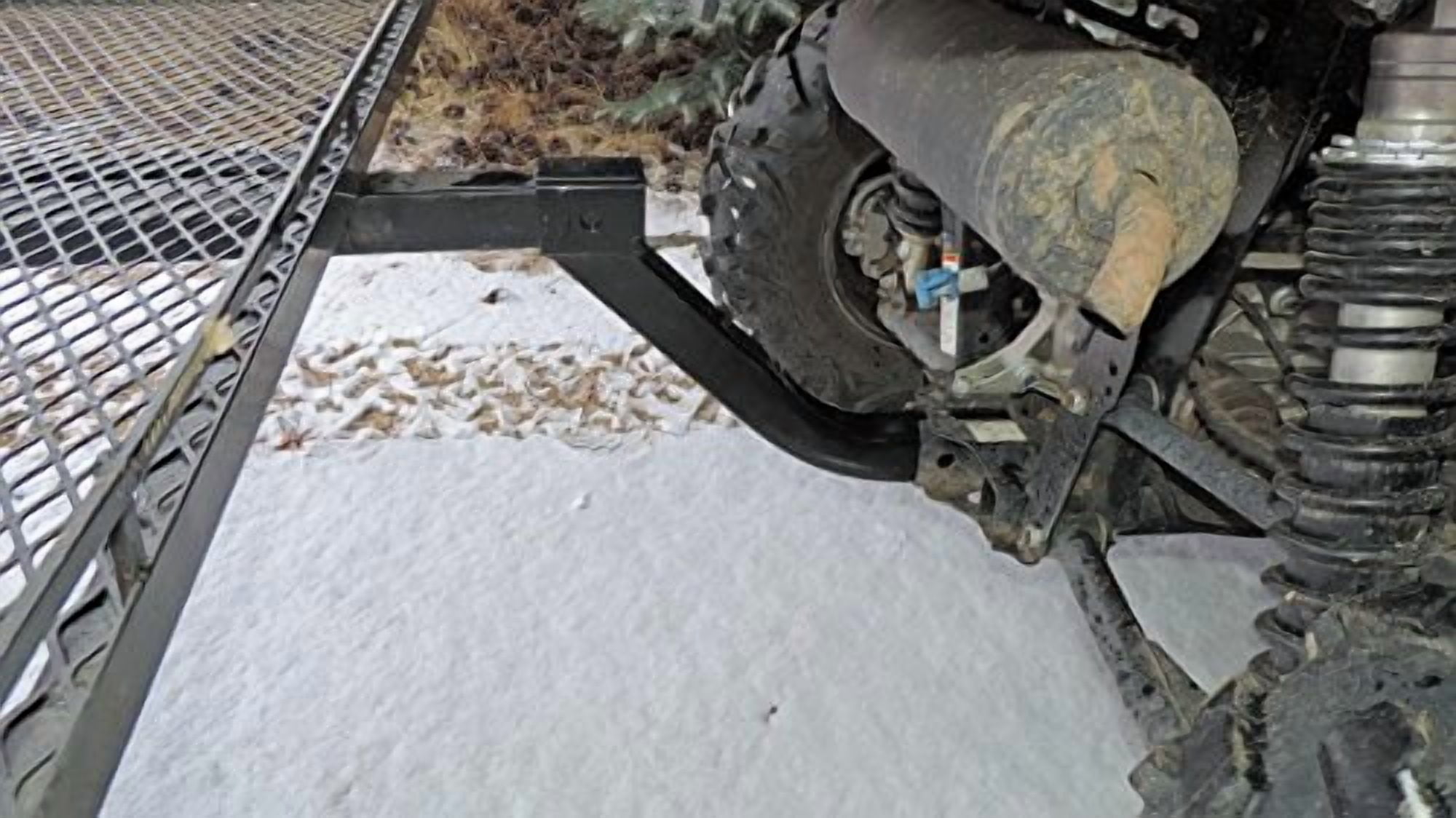 USA Made Heavy Duty UTV Receiver Hitch Riser U-4044 - Walmart.com