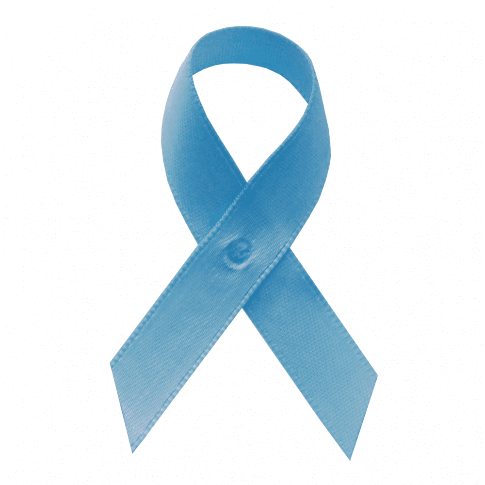 USA Made Medium Blue Satin Awareness Ribbons - Bag of 125 Lapel Ribbons ...