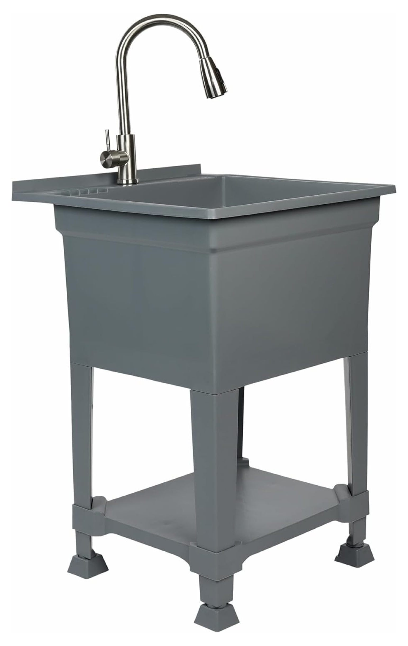 USA-Made Plastic Freestanding 24 in x 24-Inch UtilityTub Heavy Duty ...