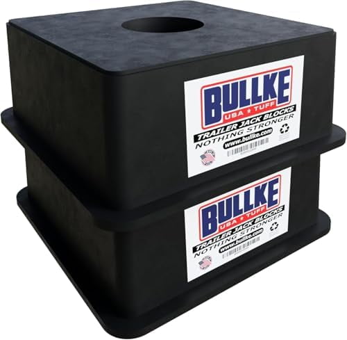 USA-Made Trailer Jack |Up to 18,000 lbs.| Heavy Duty RV Leveling ...