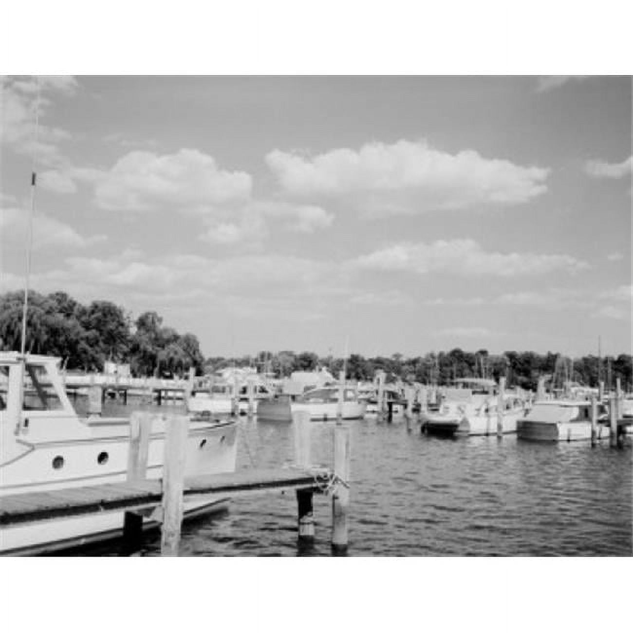 USA Maryland Georgetown Marina Poster Print - 18 x 24 in. - Walmart.com