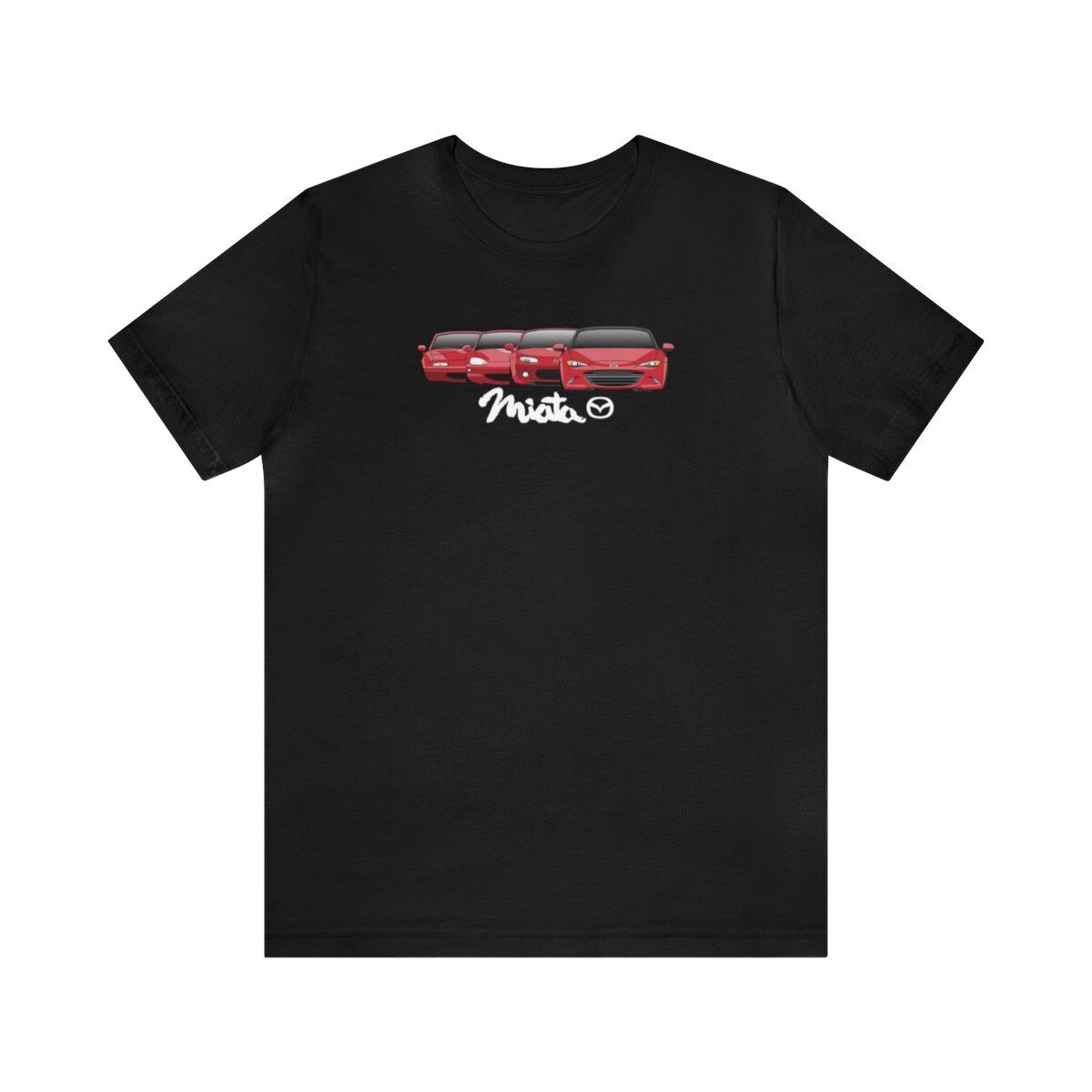 [USA] Mazda Miata Logo JDM MX-5 Generations NA NB NC ND - TEE T-SHIRT ...