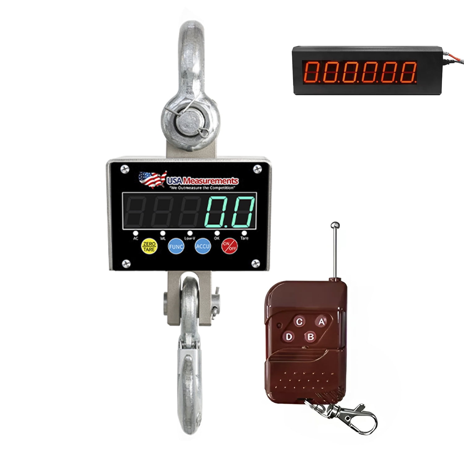 USA Measurements Crane Scale - Digital Hanging Industrial Crane Scale ...