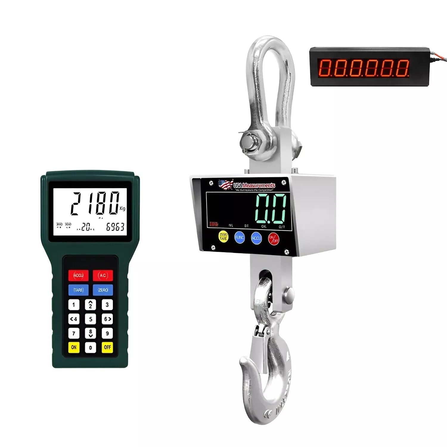 USA Measurements Crane Scale - Digital Hanging Industrial Crane Scale ...