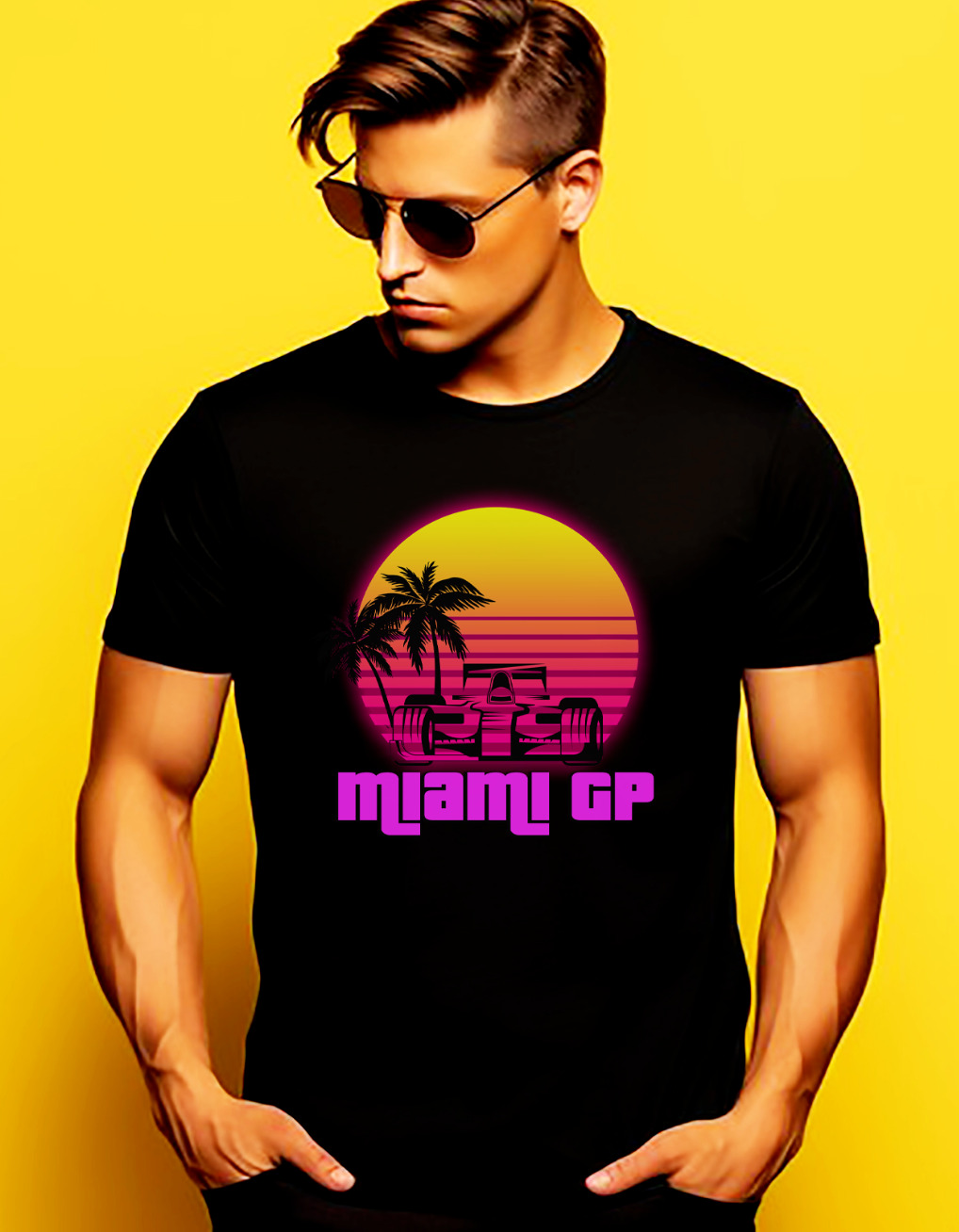 USA Miami GP F1 Grand Prix Shirt May 5 2024 Formula 1 One TShirt Retro ...