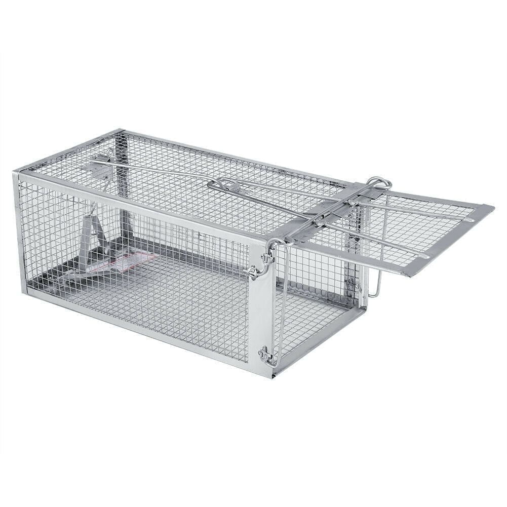USA Mouse Trap Rat Trap Rodent Live Catch Cage, Easy to Set Up and ...