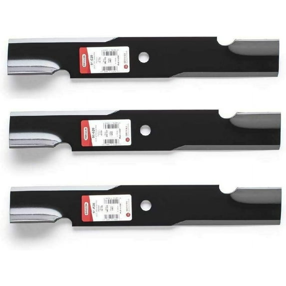 3PK USA Mower Blade for 48" Scag 48110 481706 482877 Lesco 21871 50111 ...