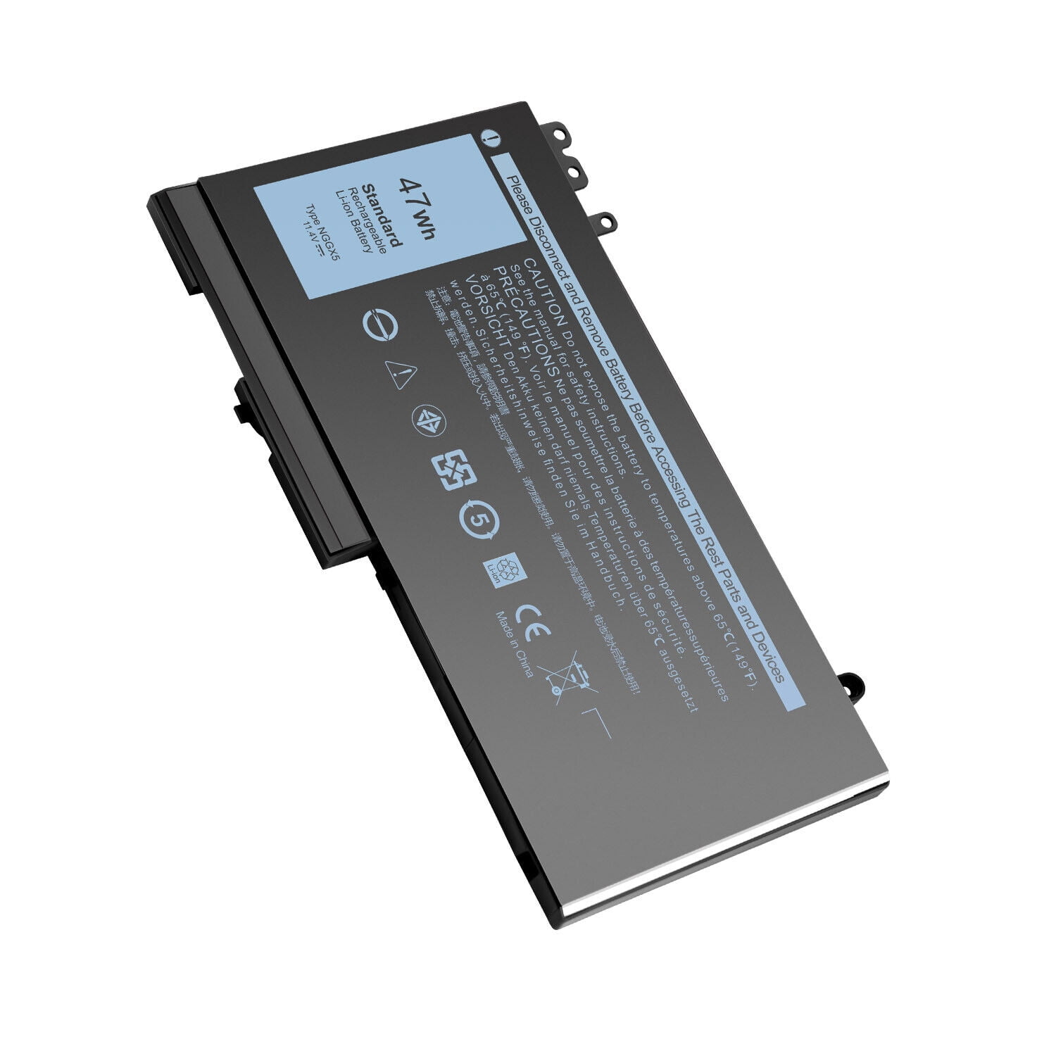 USA NGGX5 Battery 11.4V 47Wh For Dell Latitude E5270 E5570 E5470 ...
