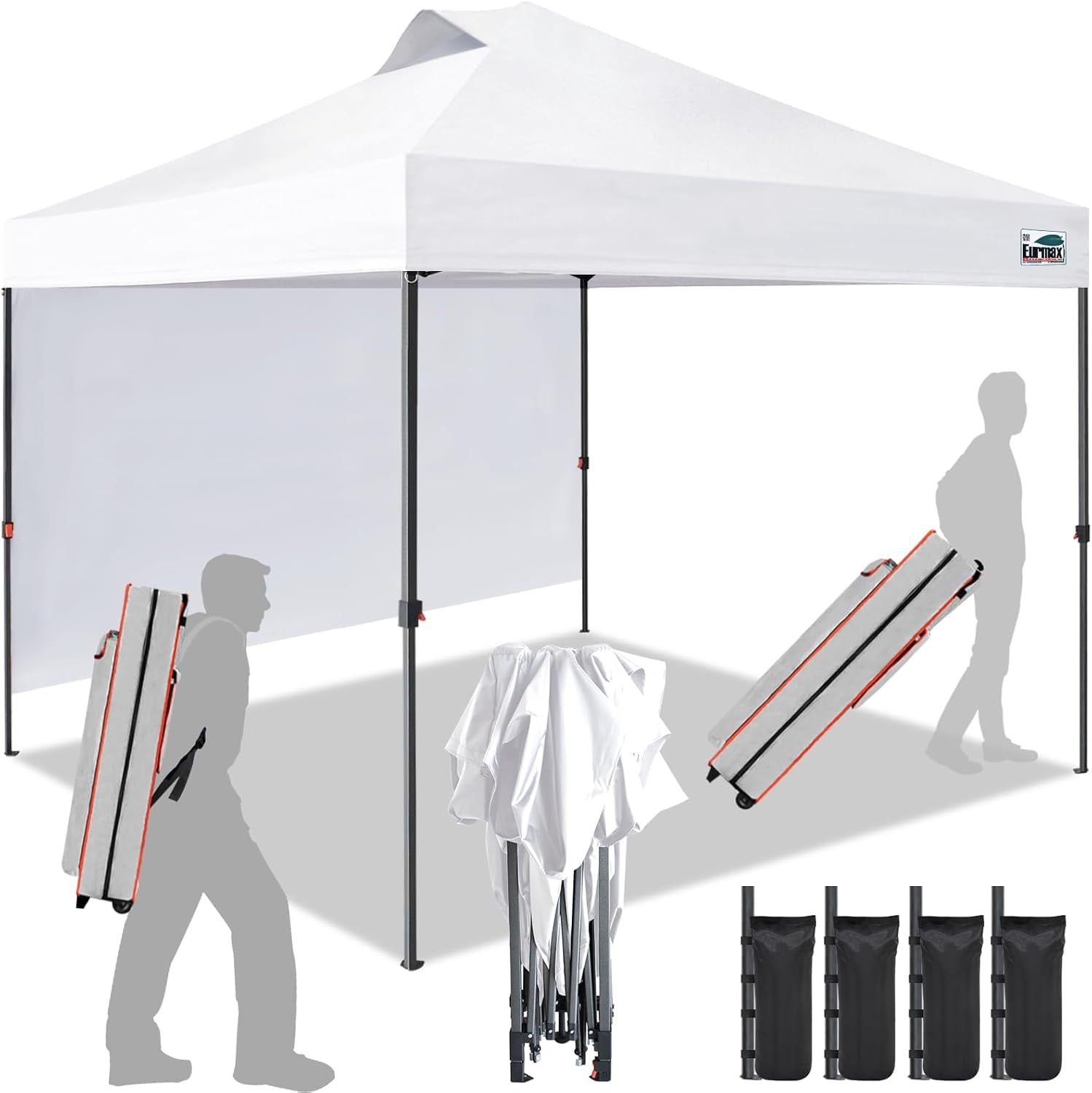 USA NOMATTER ONE-Person Open&Close 10x10ft Pop Up Canopy Tent,Portable ...