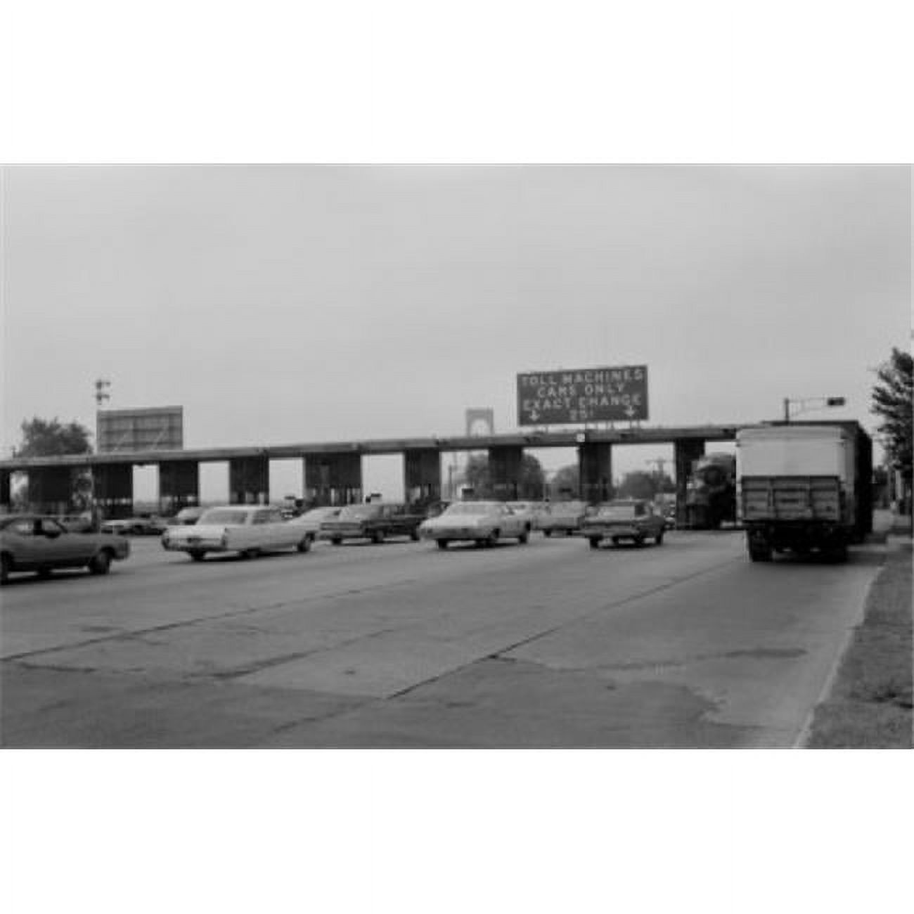 USA New York City Whitestone Bridge Toll Booths Poster Print - 18 x 24 ...