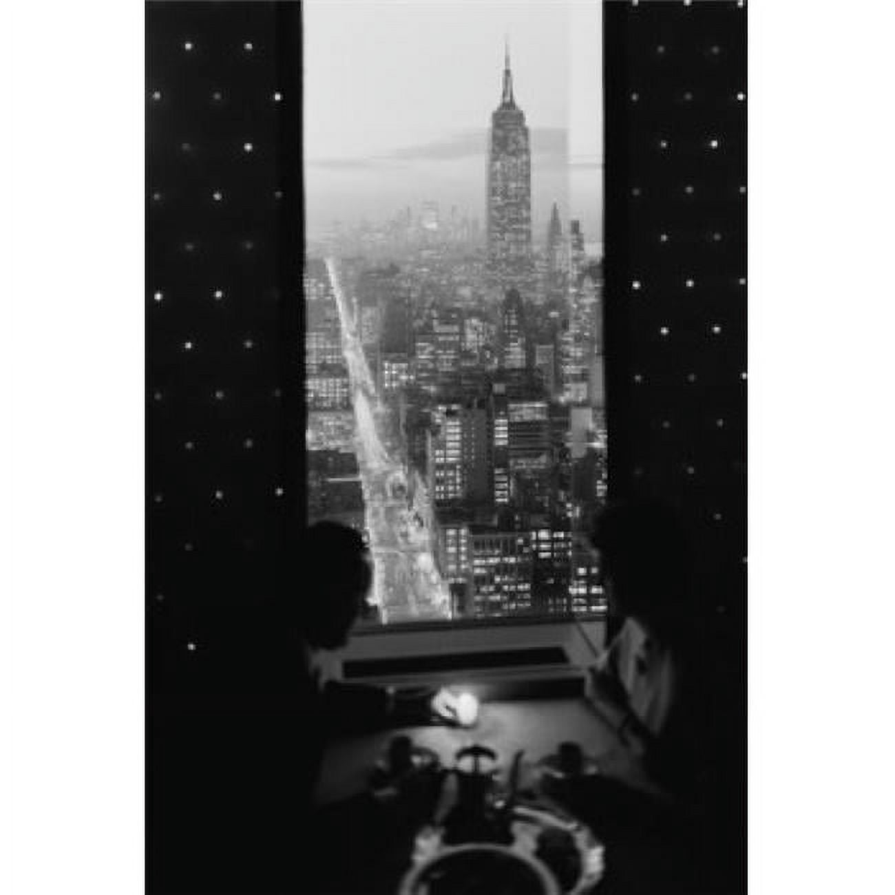 USA New York State New York City Lower Manhattan Night View Poster ...