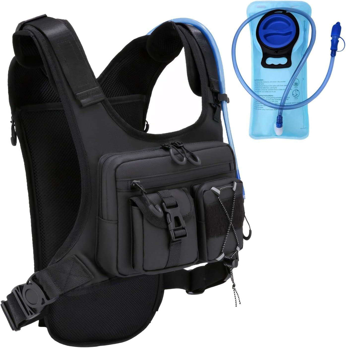 USA Original Patent Running Hydration Vest Backpack, Lightweight Chest ...