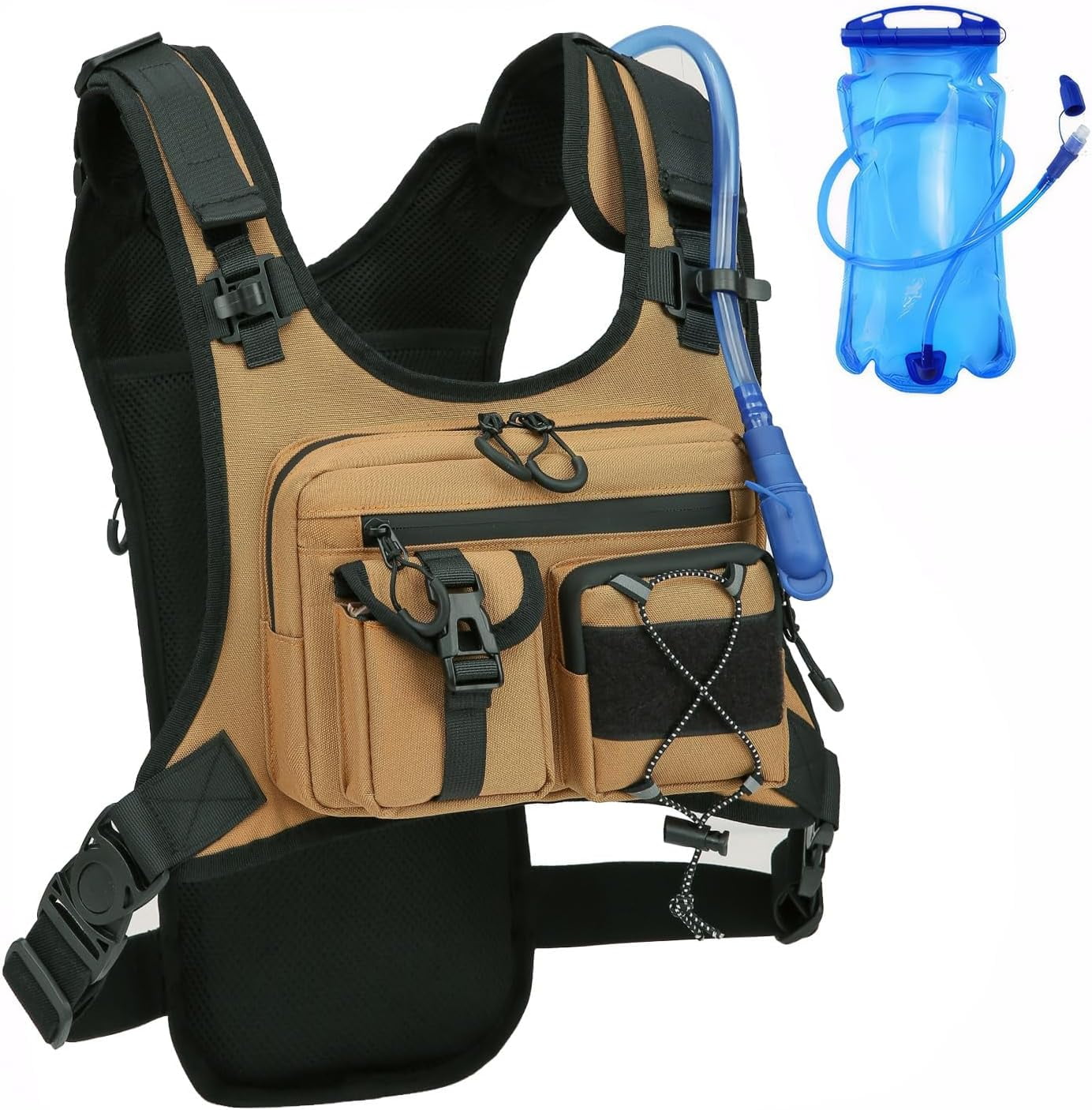 USA Original Patent Running Hydration Vest Backpack, Lightweight Chest ...