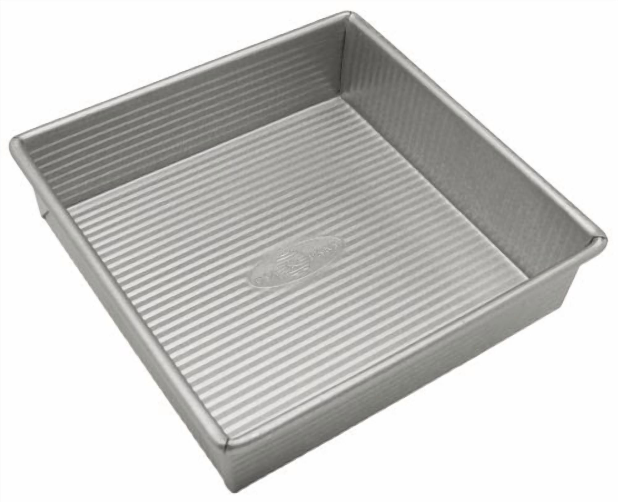 USA Pan Bakeware Nonstick 8 inch Square Cake Pan, Aluminized Steel ...
