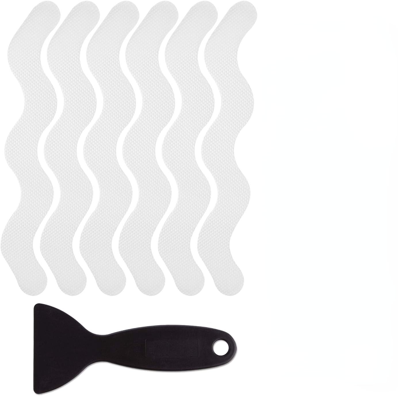 USA Patented Anti Slip Shower Stickers 24 PCS Safety Bathtub Strips ...