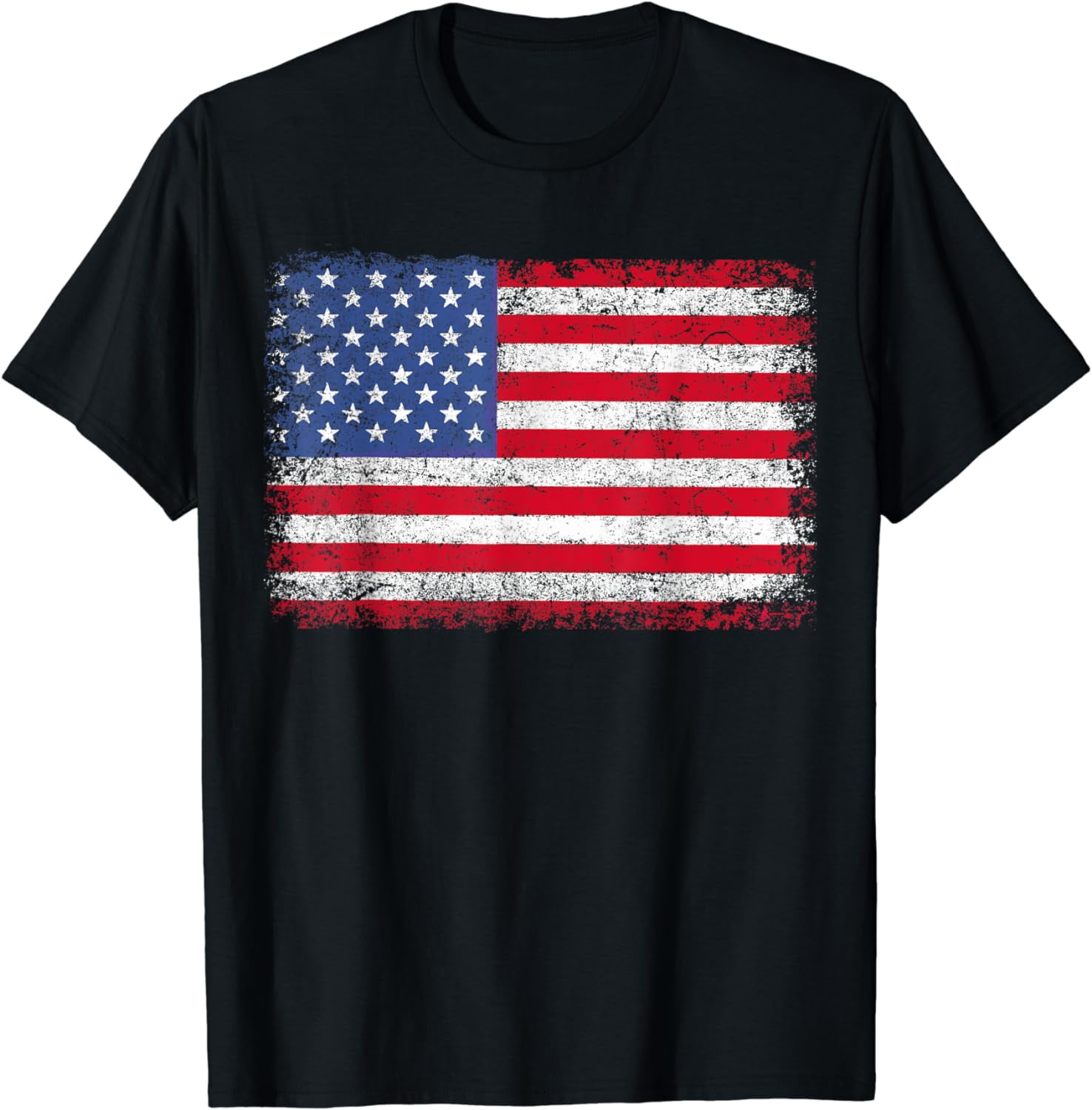 USA Patriotic American Flag For Men Women Kids Boys Girls US T-Shirt ...