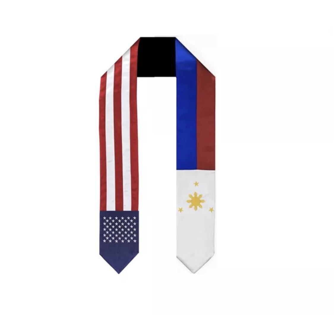 USA Philippines Graduation Sash - Walmart.com
