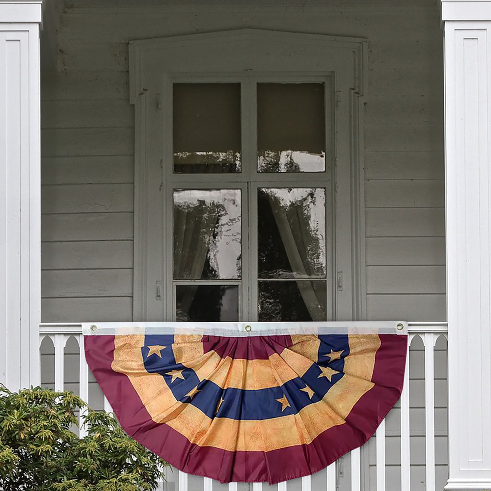 USA Pleated Fan Flag, American US Bunting Flags Patriotic Stars ...